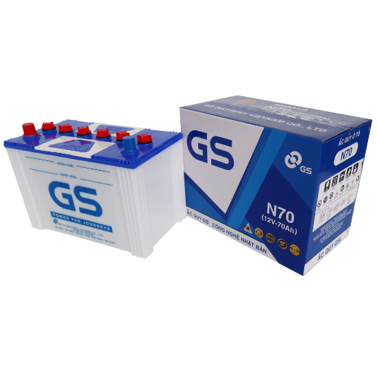 Ắc quy GS N70 65D31R | 12V | 70Ah