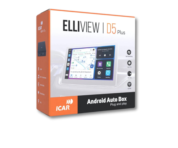 Android box ô tô ICAR Elliview D5 Plus